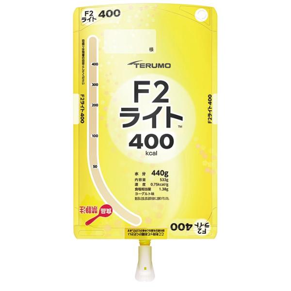水分量110g/100kcal（濃度0.75kcal/g）に調整したとろみ栄養食粘度2,000mPa・s。1日3食で900〜1,200kcalまで対応できます。300kcal、400kcalの2種類を用意。組成特長エネルギー構成比：たんぱく...