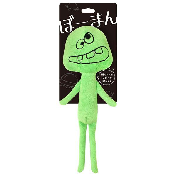 【商品名】 （まとめ）ぼーまん ガハーハ【×3セット】 (犬用玩具) 【ジャンル・特徴】 棒人間のぬいぐるみです。大きな頭を押すとプピッと鳴るよ！ [ BH04 ]