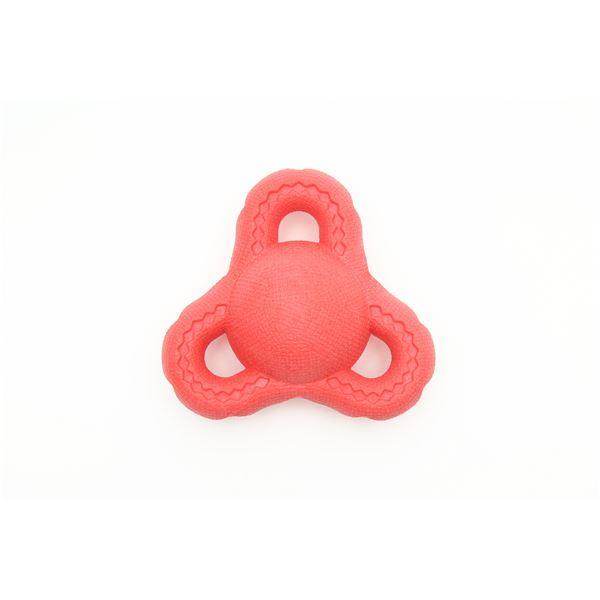 【商品名】 （まとめ）ハウンズ ブーマー レッド【×3セット】 (犬用玩具) 【ジャンル・特徴】 不思議な形は工夫次第で遊び方いろいろ！