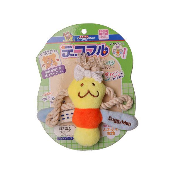 【商品名】 （まとめ） デコフル みつばちさん 【×3セット】 （犬用玩具） 【ジャンル・特徴】 いろんな素材やかたさが楽しめる [ 85855 ]