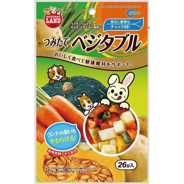 【商品名】 （まとめ）マルカン つみたてベジタブル 26g ハムスターフード 【×10セット】