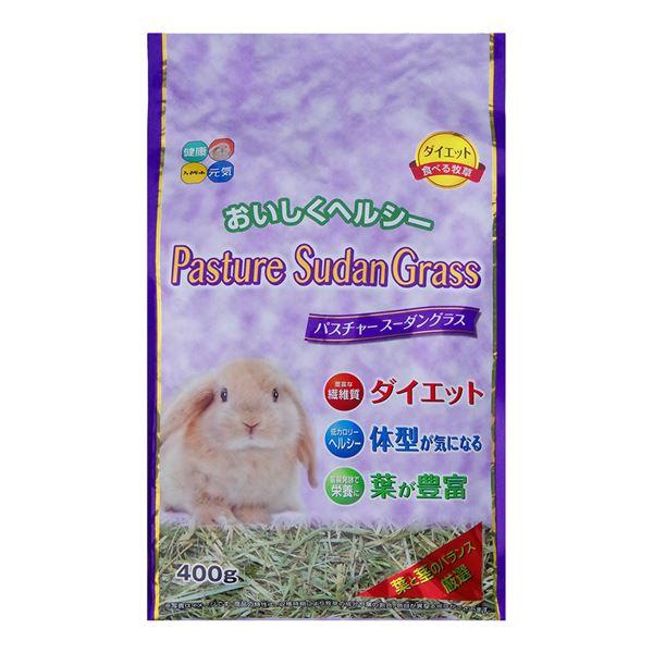 【商品名】 （まとめ） パスチャースーダングラス 400g 【×3セット】 ウサギ用フード