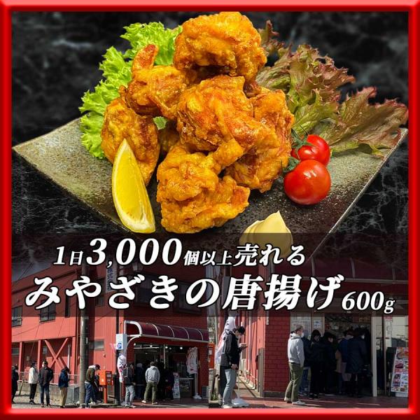 1日3,000個以上売れているみやざきのから揚げ他店の人気があるから揚げを買ったのですが、大きい声では言えないですが、あまり美味しくなかったんです。せっかくインターネットで買うんだから、美味しいのを食べて欲しいんです！だから、当店で人気のか...