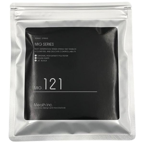 【発売日：2021年11月21日】MIG 121Φは、ミグシリーズ９ゲージの中で中央に位置するセンターゲージ。そのままでも、ハイブリッドでも利用範囲の広いストリングです。推奨テンションは、43〜57ポンドですが、現在お使いのテンションからー...