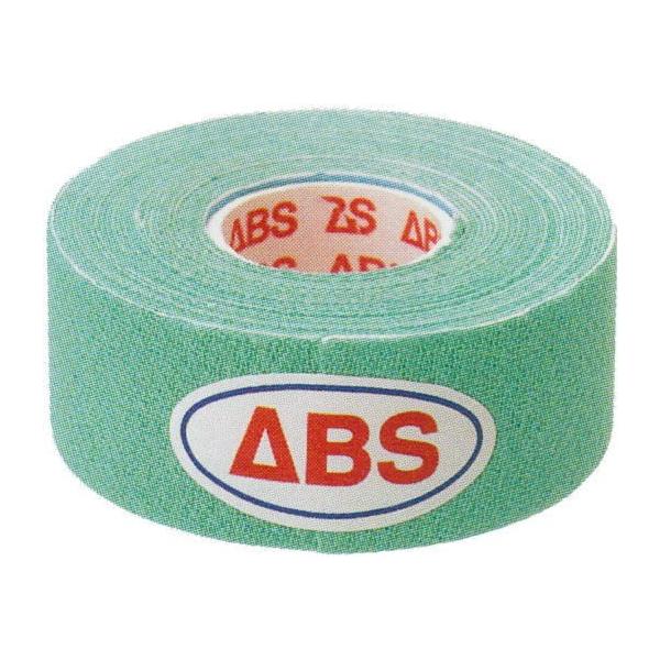 ∞ ＡＢＳ フィッテングテープ Ｆ−３ 25mm  ∞        メーカー：ＡＢＳカ ラ ー：グリーンサ イ ズ：２５mm（幅）× ４m（まき）用    途：親指の保護。指先の保護。使用方法（例として）(1)親指の爪の上から手首側にまっ...