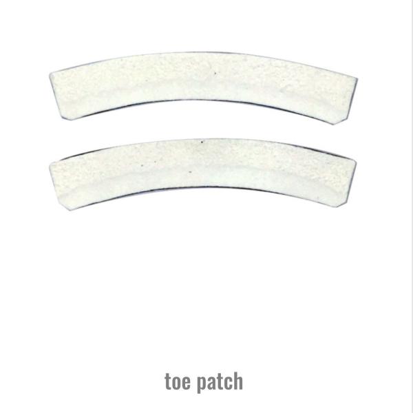 ∞  トゥーパッチ　（２枚組） ∞メーカー：HI−SP素材：レザー用途：ボウリングシューズのつま先保護用　　　投球時による、靴のつま先のすり減りを軽減。また、ソールの破損を保護します。　　　　　　　                 ※メーカ...