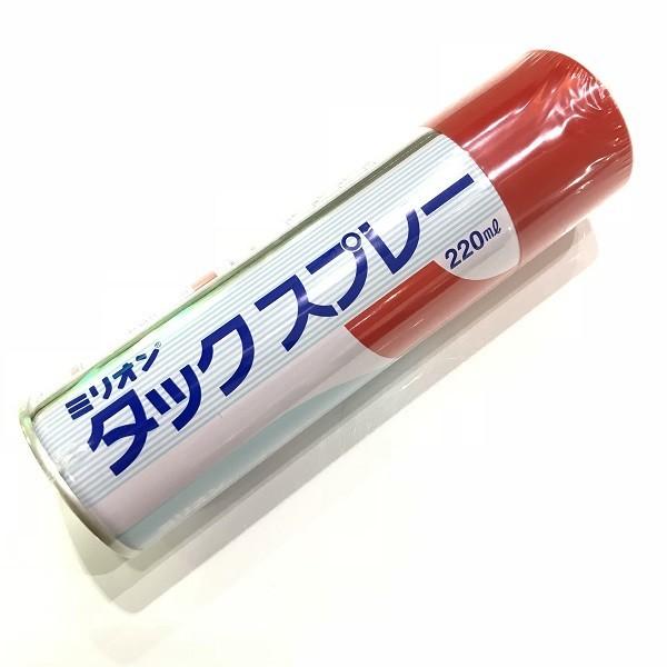 ∞ タック　スプレー  ∞メーカー：ミリオン（販売元 サンブリッジ）容  量 ：２２０ml用   途 ：粘着強化用スプレーのりボウリング用テープ・タイミングテープ・テーピングテープの固定に。使用方法 :(スプレータイプ）１．テーピングを張る...
