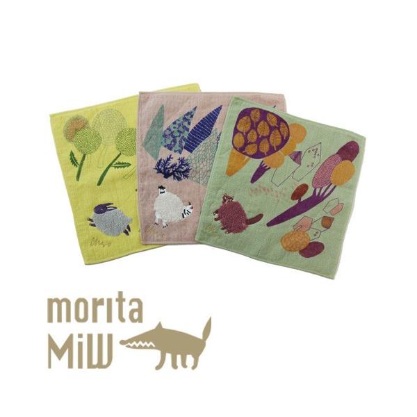 ■ブランド/シリーズ紹介　＜MiW style＞挿絵画家moritaMiW ×タオルメーカー楠橋紋織コラボブランドが誕生！MiWさんのちょっと不思議であったかな絵がタオルやハンカチに映しだされます。毎日がもっとオシャレにハッピーに。しあわせ...