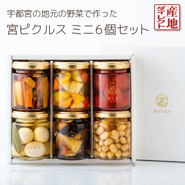 ■無添加・保存料不使用の身体にもやさしいピクルスです■「宮ぴくるす」は栃木県内で採れた新鮮な野菜と宇都宮にある北関東唯一の酢蔵のお酢を贅沢に使用し、丁寧に手作業で仕上げています。■ピクルスは「お酢」と「野菜」に含まれるビタミン類、ナトリウム...