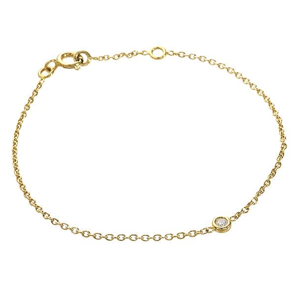 【ブランド名】Dior　　　　　　　クリスチャン ディオール【商品名】ミミウィ ブレスレット【素材】750/1Pダイヤモンド【重さ】1.3g【サイズ】全長17cm　　　　　腕回り16.5cm【付属品】当店専用BOXをおつけします【状態】Aラ...