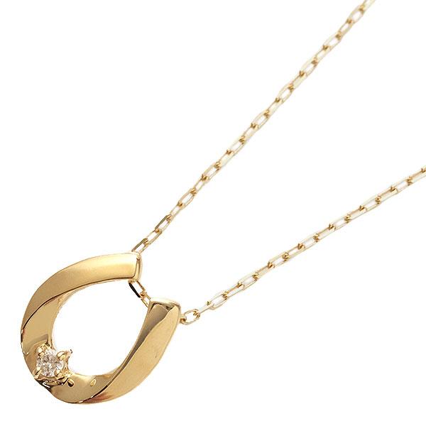 【ブランド名】−【商品名】ネックレス【素材】K18/ダイヤモンド【石目】ダイヤモンド0.02ct【重さ】1.3g【サイズ】チェーン長さ40cm　　　　　トップ縦9.5mm 横8.5mm【付属品】当店専用BOXをおつけします【状態】Aランク【...