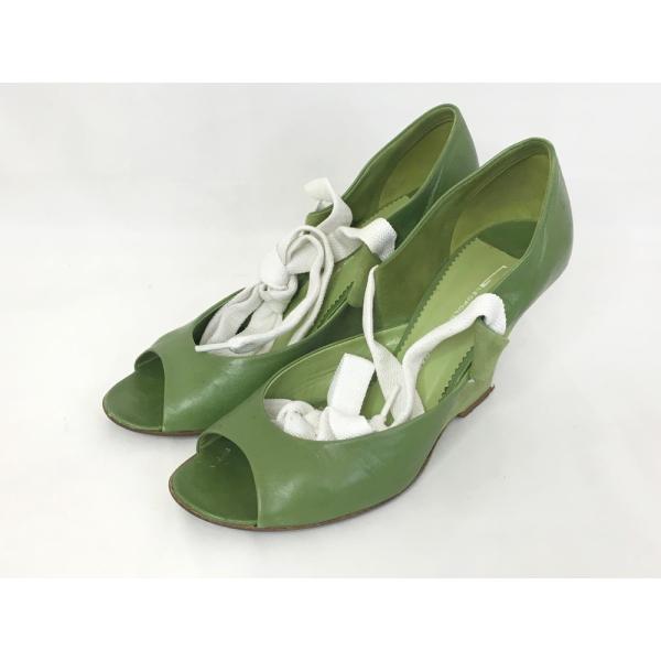 ランク付け  DLEOPOLDO GIORDANO レオポルドジョルダーノ ヒールサンダル中古品。着用に伴い全体にスレ、ソールの減りあり。画像にて状態をご確認ください。表記サイズ  37.5アウトソール：24.5cm幅：8cmヒール：8.5...