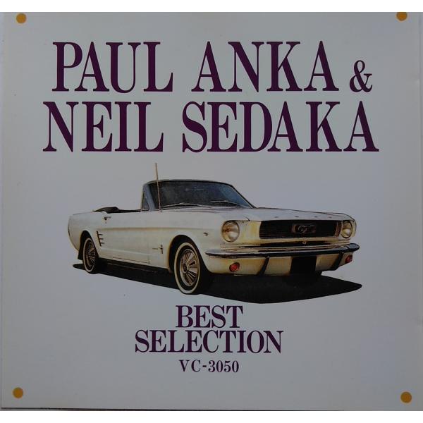 【発売日：2026年04月28日】【送料無料】cd10170/ Best Selection / Paul Anka &amp; Neil Sedaka / ポール・アンカ＆ニール・セダカ/中古【CD】「帯なし・歌詞なし」。【ＣＤ：中古品/...