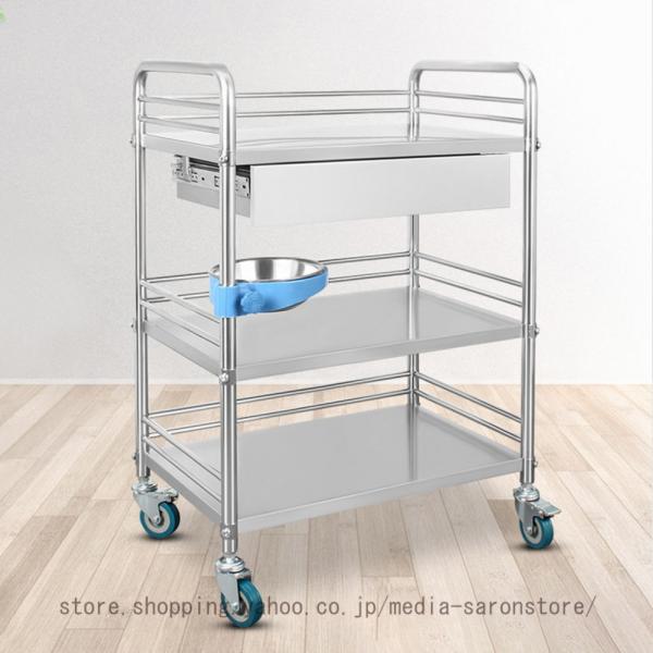 【発売日：2025年09月19日】★特徴：-安全なガードレールと手すり：内蔵のガードレールは、デバイスの落下を防ぎます! トロリーのハンドルにより、カートを引っ張ったり操作したりするのが簡単になります!-厚いステンレス鋼板：基板表面が滑らか...