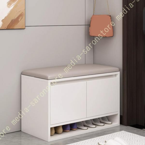 【発売日：2025年11月27日】【商品仕様】POINT 1：快適な座り心地を提供するクッション上部のクッションは柔らかく弾力性のある素材を使用しており、靴を履き替える時や休憩時に快適な座席を提供します!長時間座っても疲れにくく、リラックス...