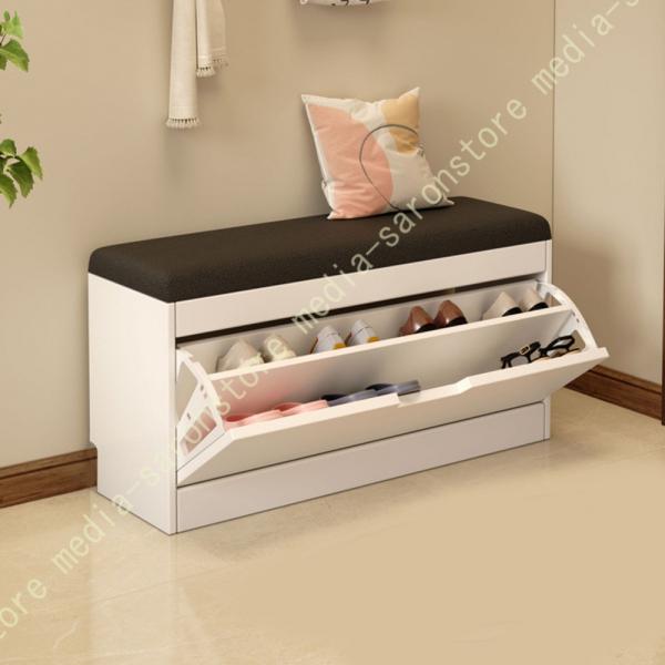 【発売日：2025年12月01日】【商品仕様】POINT 1：快適な座り心地を提供するクッション上部のクッションは柔らかく弾力性のある素材を使用しており、靴を履き替える時や休憩時に快適な座席を提供します!長時間座っても疲れにくく、リラックス...