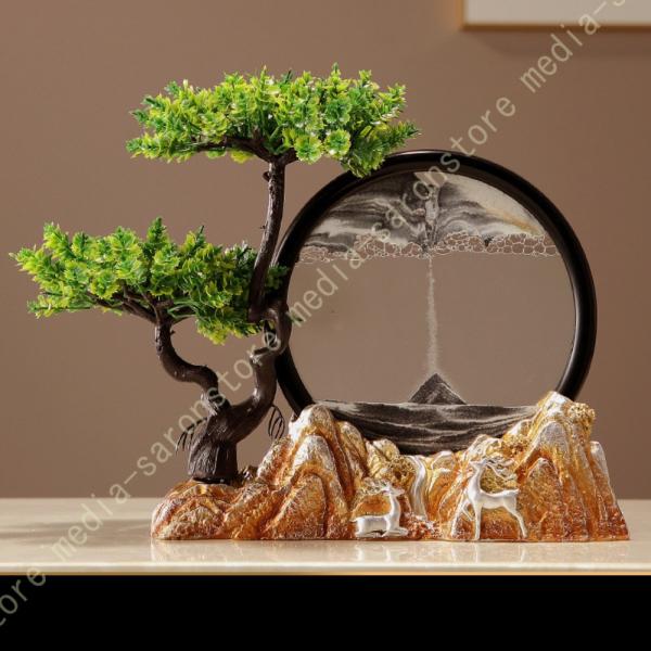 【発売日：2026年03月02日】（人工植物+花瓶付き）手動での組み立てと調整が必要!サイズが写真に示す寸法を参考にしてください!こちらの製品は、プラスチックで作られており、リアルな触感が特徴です!人工盆栽素敵なベースが付属していて、家のど...