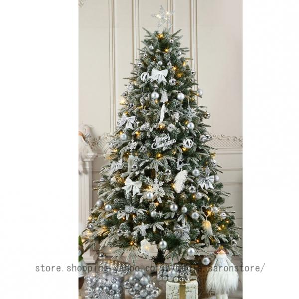 【発売日：2025年11月14日】クリスマスツリーと装飾品は別々のお届けとなります!ご注文前にサイズをご確認ください!ツリー下の装飾品は含まれていません!1. 【オーナメント付きセット】ボールやリボンなどの飾りがセットになっており、華やかな...