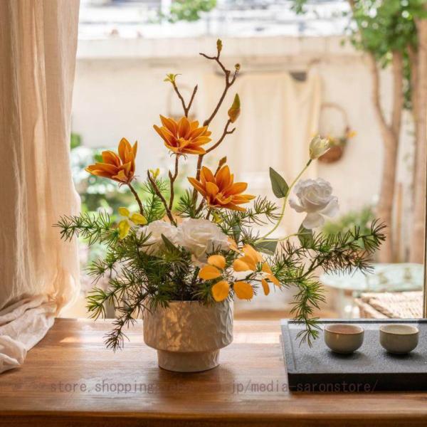 【発売日：2025年11月19日】サイズが写真に示す寸法を参考にしてください!手動での組み立てと調整が必要!和モダンの上品デザイン!上質な新中式デザインを取り入れ、和モダン空間にも自然に溶け込むお洒落感ある造形!生け花!手動での組み立てと調...