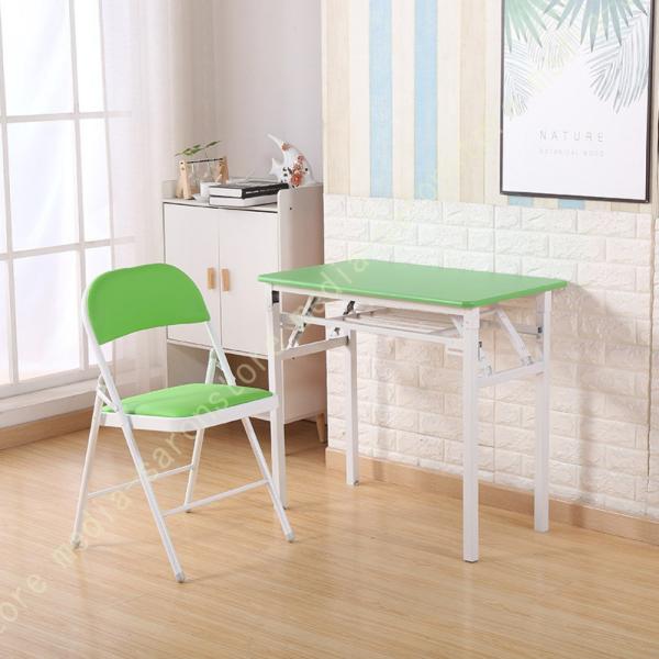 【発売日：2025年10月08日】【サイズ】本体：【 机・椅子セット】幅80cm×奥行50cm×高さ75cm!【 机・椅子セット】幅100cm×奥行50cm×高さ75cm!●使うときだけサッと出せるフレーム折りたたみ式デスク!●パソコン用、...