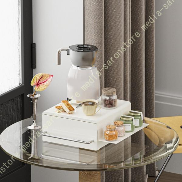 【発売日：2025年10月30日】特徴サイズ：幅22cm*奥行き28cm*高さ14cmお部屋の雰囲気に合わせて選べるマットカラーのスチールラック!初心者でもスムーズにセットアップできます!頑丈で安定感のあるデザインスチール素材を使用したこの...