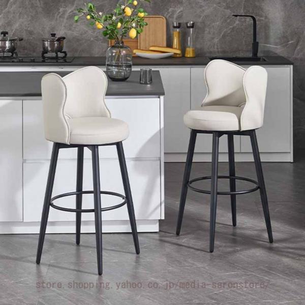 【発売日：2025年10月01日】カウンターチェア 椅子 スチール ダイニングチェア 背もたれ 足置き付き バーチェア 喫茶店 居酒屋 スツール ダイニング キッチン 『チェア単品』 ●組立品（※お客様の方で組み立てが必要となります）■座面...