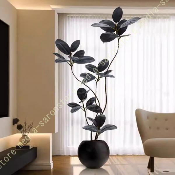 【発売日：2026年01月09日】【本物を模倣しているデザイン】自然な曲線や微妙な傾斜を持ち、枝の形状は本物の植物を見事に模倣しています!遠くから見れば、そのリアルさに本物と見間違うほどです!【枯れない花、世話不要】シルクフラワーなので、枯...