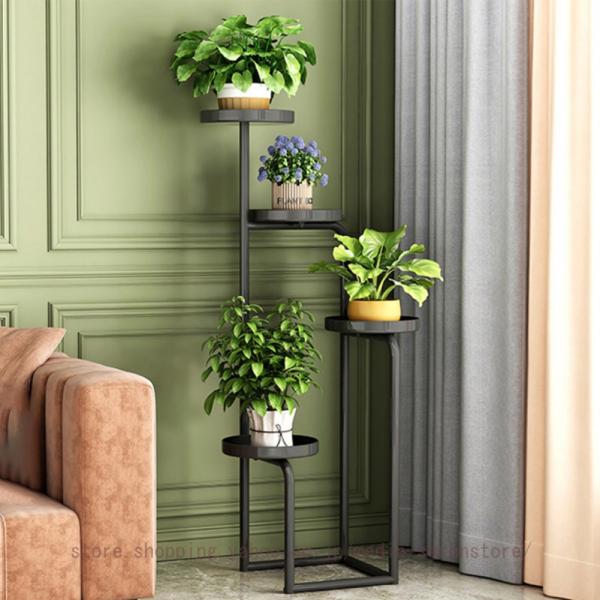 【発売日：2025年11月10日】【材質&amp;デザイン】ガーデンラック全体が防錆塗装鉄パイプのデザインになっています!鉄スタンドは家の装飾スタイルに簡単に溶け込み、安定性が高いです!清潔や移動にも便利です!シンプルな構造ですが、花満開で...