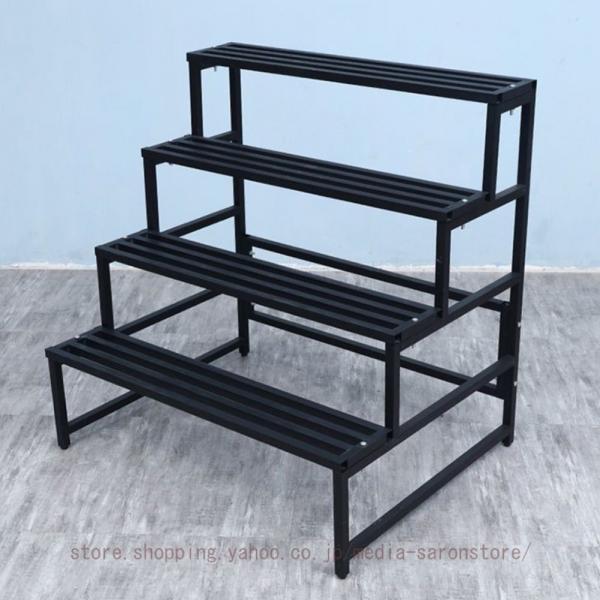 【発売日：2025年11月18日】【サイズ】：長さ×幅×高さ：80×60×100cm 100×60×100cm 120×60×100cm【材質&amp;デザイン】ガーデンラック全体が防錆塗装鉄パイプのデザインになっています!鉄スタンドは家の...