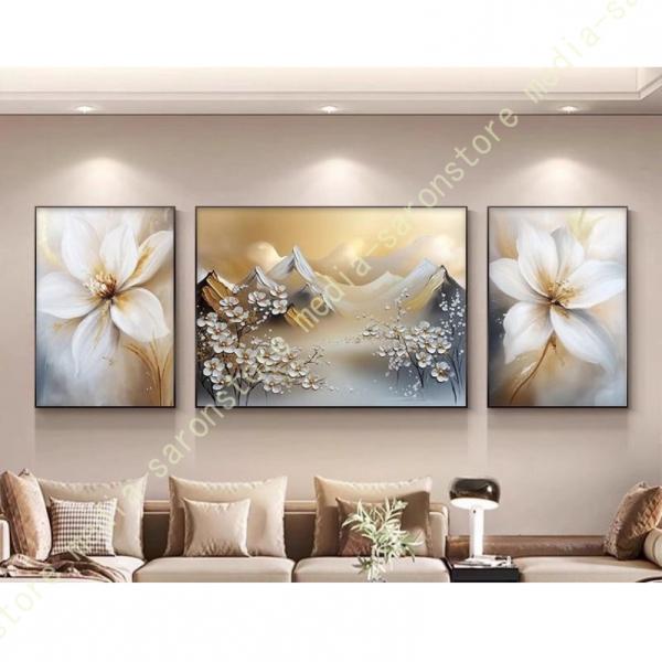 【発売日：2025年12月03日】■ A=40*60+80*60+40*60  B=50*70+100*70+50*70  C=60*80+120*80+60*80高清鮮度印刷と易着安装画面の立体イメージ、インク印刷、キャンバスは防水、防湿...