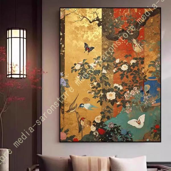 【発売日：2025年12月15日】高清鮮度印刷と易着安装画面の立体イメージ、インク印刷、キャンバスは防水、防湿、色あせ防止のものです!（ご注意：商品画像は、PCにより現物と色合いの相違が生じる場合がございますのでご了承ください!）（輸送中に...