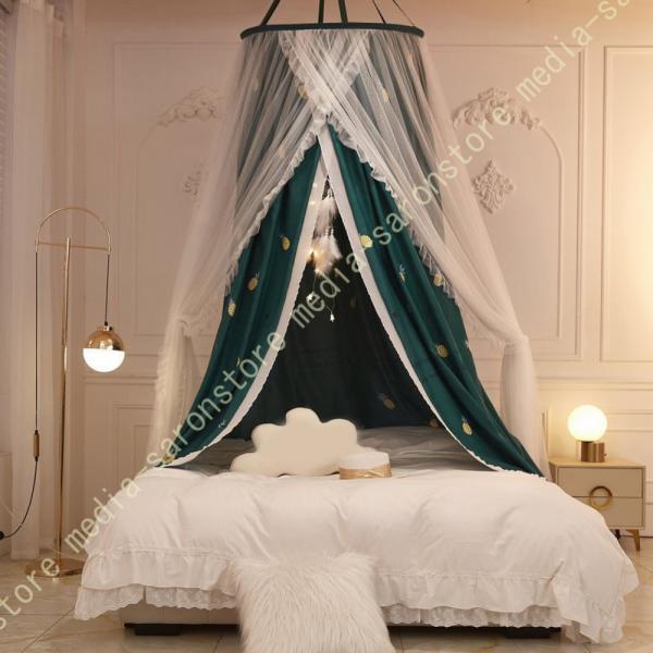 【発売日：2026年01月10日】【高い品質の素材】ポリエステル素材で作られたベッドカーテンは長持ちするように作られています!完璧なメッシュサイズにより、有害な害虫の侵入を防ぎながら、良好な空気の流れを実現します!【蚊よけ】大人も子供も害虫...