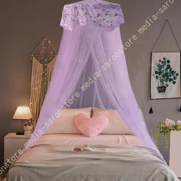 【発売日：2026年01月08日】【商品仕様】総高さ260cm・トップの直径60cm【高密度メッシュで小さな虫も入りにくい設計 】極細のメッシュ生地を使用し、風通しを確保しながらも小さな虫の侵入を防ぎます!就寝時に気になる虫の飛来を抑え、快...