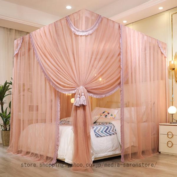 【発売日：2026年01月19日】【高い品質の素材】ポリエステル素材で作られたベッドカーテンは長持ちするように作られています!完璧なメッシュサイズにより、有害な害虫の侵入を防ぎながら、良好な空気の流れを実現します!【洗濯可能でいつでも清潔】...