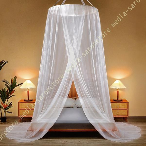 【発売日：2026年01月08日】【商品仕様】上部直径*高さ*裾周り：85*280*1100cm【通気性の良いポリエステル生地を採用 】 軽量で通気性に優れるポリエステル素材を使用!空気をこもらせにくく、エアコンや扇風機の風も自然に通します...