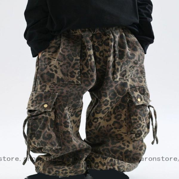 【発売日：2025年09月26日】カーゴパンツ 裏起毛 女の子 男の子 キッズ 長ズボン 秋冬 秋 子供 ズボン 女の子 カーゴ ワイドパンツ ロングズボン スポーツ ヒップホップ ゆったり商品内容：ズボン単品◎ワイドルーズシルエットのカー...