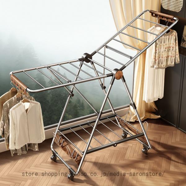 【発売日：2026年01月21日】【高い品質のステンレス鋼素材】頑丈なスチール製なので、たくさん物を置いでも揺れることなくしっかりしています!粉体塗装加工で、キズや汚れに強い加工で長くキレイにお使いいただきます!【スペースの節約】折りたたむ...