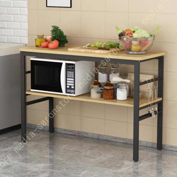 【発売日：2025年11月17日】素材：鋼管+木製ボード!特徴：1.プレミアムの炭素鋼，プレミアムの木製パネル!2.安定した構造、高い耐荷重性、耐久性があり、錆びません!3.防汚、防錆、防油、大容量、省スペース、組み立てが簡単!4.多機能収...