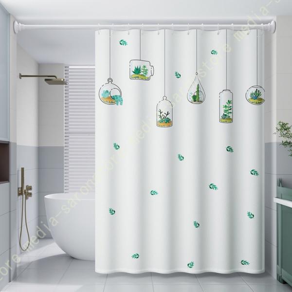 【発売日：2026年03月23日】特徴：◆防水防カビ加工なので衛生的!シャワーの水滴を飛び散らないように防止します!◆通気性確保しながら目隠し効果が確保します!光を通すことができて明るさを失わず、プライバシー保護ができて、圧迫感もありません...