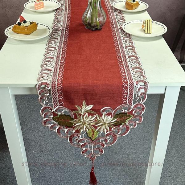 【発売日：2026年01月14日】★テーブルの中央にさらりと敷きこむだけで、ぐっとお洒落な雰囲気を作り出してくれるテーブルランナー!★柔らかく、耐久性があり、環境に優しい、ガラスや陶器の食器、花瓶なども安心して置けます!★テーブルを傷や汚れ...