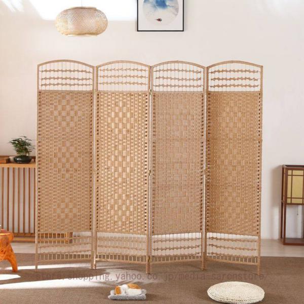 【発売日：2026年01月21日】★「商品サイズ（cm）」： 150*40*4=高さ約150×幅約40　　　　 170*40*4=高さ約170×幅約40　　　　 180*50*4=高さ約180×幅約50　　　パネル数：4連 ★「素材」：木と...