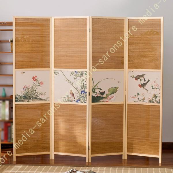 【発売日：2026年01月10日】★「商品サイズ（cm）」：150*50*4=高さ約150×幅約50　　　　 170*50*4=高さ約170×幅約50　　　　 180*50*4=高さ約180×幅約50　　　パネル数：4連　 ★「素材」：木と...