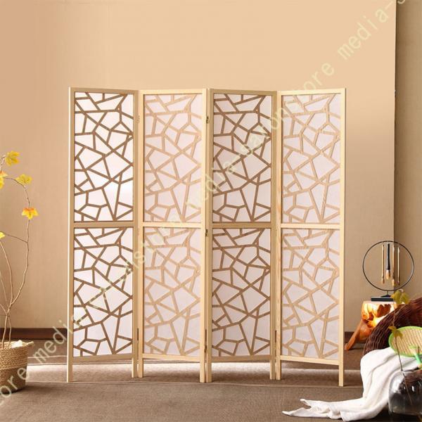 【発売日：2025年11月27日】★「商品サイズ（cm）」：178*45*4=高さ約178×幅約45　　　パネル数：4連 ★「素材」：木と布 ★「お部屋に新しい空間を」：限られたお部屋の空間を、シンプルに仕切ってくれるパーテーション! ★「...