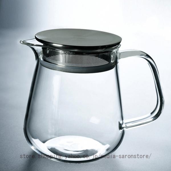 【発売日：2025年09月20日】【容量*セット内容】450ml 650ml扱いやすいシンプルなデザインのティーポットです!パーツは茶こしにもなるフタとポットの2つだけなので、お手入れがとても楽です!また、食洗器にも対応しています!ガラス製...
