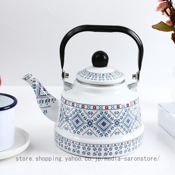 【発売日：2025年09月20日】熱効率の良い琺瑯製ケトルはお湯が早く沸く!また、琺瑯は金気を出さないので、お茶を淹れたりするのにうってつけの道具!温度も一定に保ちやすいのでコーヒーが美味しく入れられる!    琺瑯は金属の表面にガラスを高...