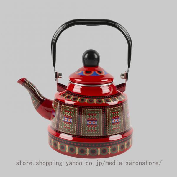 【発売日：2025年09月19日】熱効率の良い琺瑯製ケトルはお湯が早く沸く!また、琺瑯は金気を出さないので、お茶を淹れたりするのにうってつけの道具!温度も一定に保ちやすいのでコーヒーが美味しく入れられる!    琺瑯は金属の表面にガラスを高...