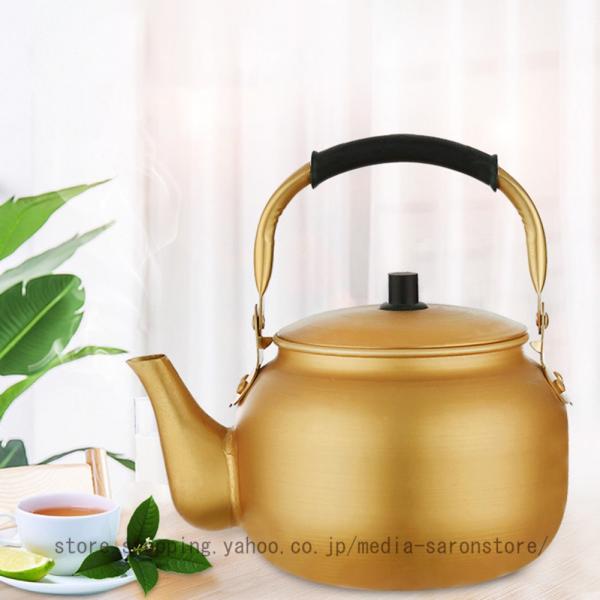 【発売日：2025年09月19日】【素材】このティーポットはアルミでできており、防錆性があり!へこみや傷に耐えるだけでなく、長期間使用しても問題ありません!高温や腐食に耐性があり、熱効率をより高められ、ストーブティーポットの防錆性能を保証し...