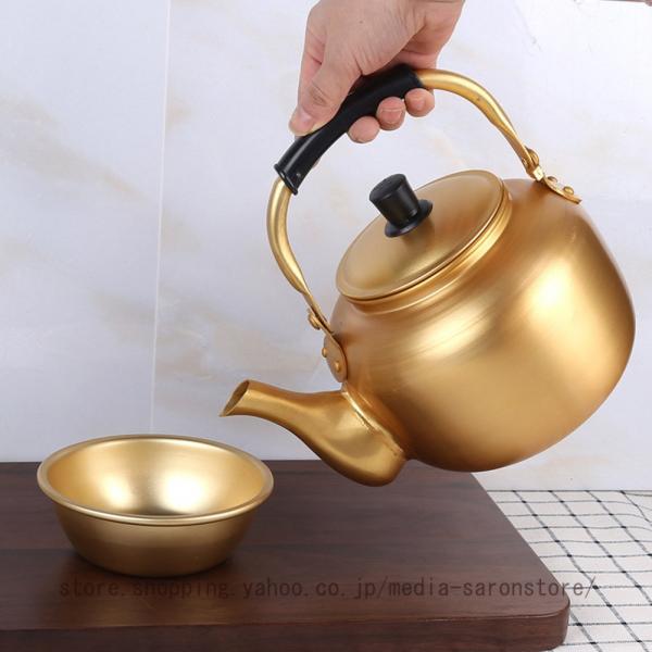 【発売日：2025年09月20日】【素材】このティーポットはアルミでできており、防錆性があり!へこみや傷に耐えるだけでなく、長期間使用しても問題ありません!高温や腐食に耐性があり、熱効率をより高められ、ストーブティーポットの防錆性能を保証し...