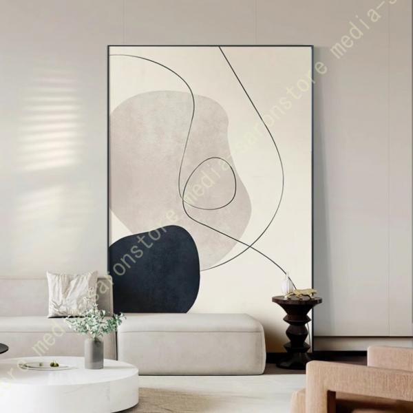 【発売日：2026年01月19日】アートパネル 抽象画▼高解像度の印刷技術により、鮮やかな色彩とリアルな画質を実現!▼防虫・防湿機能も備えて、日常のメンテナンスも簡単!長くご愛用いただける製品です!★【設置例】□玄関、リビングルーム、ダイニ...