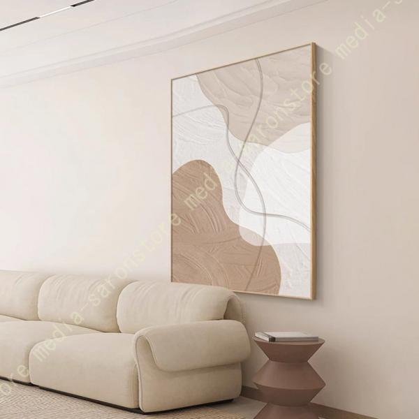 【発売日：2026年03月16日】アートパネル 抽象画□存在感と芸術性が目を惹くデザイン□展覧会のなかに佇む絵画のような存在感は□玄関、リビングからベッドルームまであらゆるシーンで活躍しそう!□部屋や廊下などの空白の多い壁面は絶好のアートス...